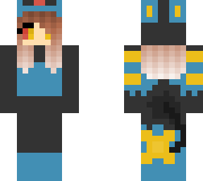 Luxray Minecraft Skins