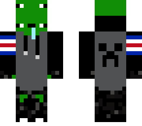 Alien fumeta | Minecraft Skin