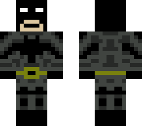 Batman no cape | Minecraft Skin