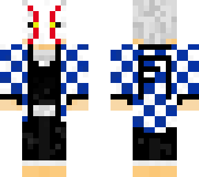 Hollow Mask Shinigami V3 | Minecraft Skin