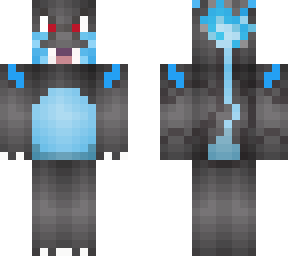 Mega Charizard X | Minecraft Skin