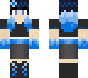 Water Girl - Classic | Minecraft Skin