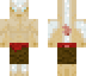 Avatar Ang in the avatar state | Minecraft Skin