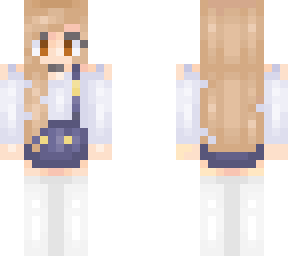 bookworm with brown eyes | Minecraft Skin