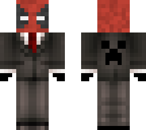 deadpool in a suit | Minecraft Skins