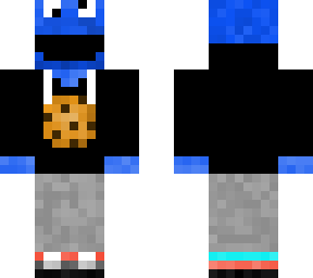Dope Cookie Monster | Minecraft Skin