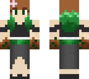 Earth Girl - Classic | Minecraft Skin