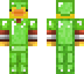 Emerald Duck Reupload | Minecraft Skin