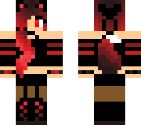Emo Fox Girl | Minecraft Skin
