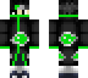 Green akatsuki | Minecraft Skin