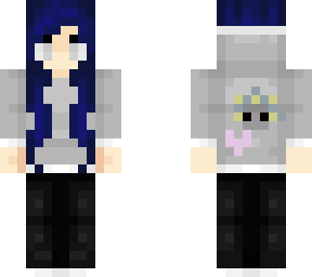 Minecraft Silverfish Girl Skin
