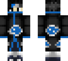 The blue akatsuki | Minecraft Skin