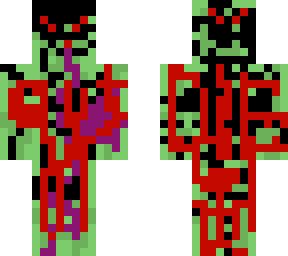 corrupted slime | Minecraft Skin