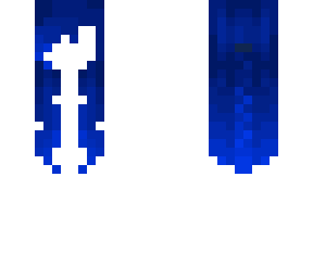 Dark Blue Hair Base | Minecraft Skin
