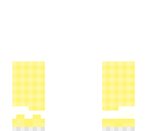 Light Yellow Plaid Pants Base | Minecraft Skin