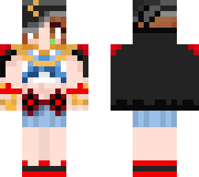 Mako mankanshoku goku uniform | Minecraft Skin