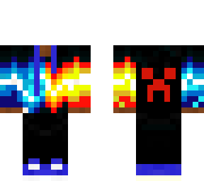 Skin jacket design | Minecraft Skin
