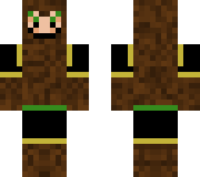 Wood Man | Minecraft Skin