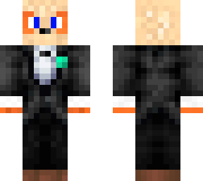 Arcanine in a suit | Minecraft Skin