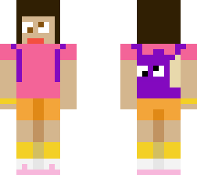 dora the explorer | Minecraft Skins