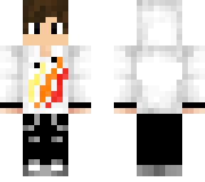fire logo | Minecraft Skin
