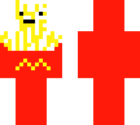french fries | Minecraft Skins