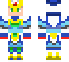 mega man armor | Minecraft Skins