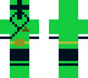 Power Rangers Green Ranger | Minecraft Skins