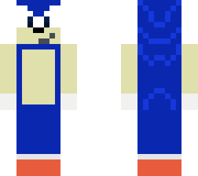 sonic adventure | Minecraft Skin