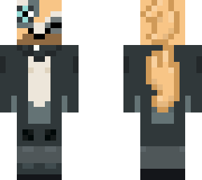 Whisper the Wolf (Mask and Cape) | Minecraft Skin