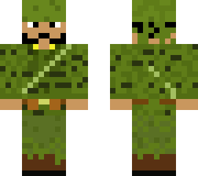 WW2 - Japanese Soldier (Jungle) | Minecraft Skin