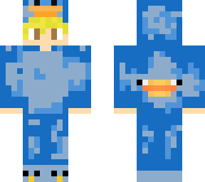 blue duck | Minecraft Skin