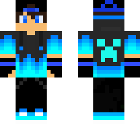 Blue gamer | Minecraft Skin