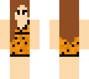 Cheetah print dress | Minecraft Skin