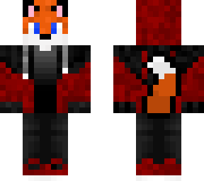 Cool Furry Fox | Minecraft Skin