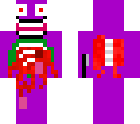 evil barney | Minecraft Skin
