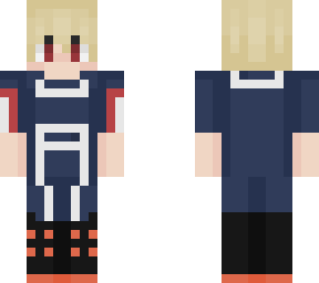 Katsuki Bakugou - Gym Uniform | Minecraft Skin