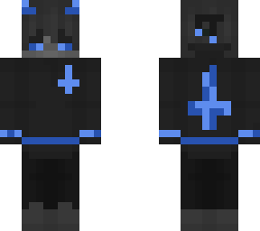Blue Demon | Minecraft Skin