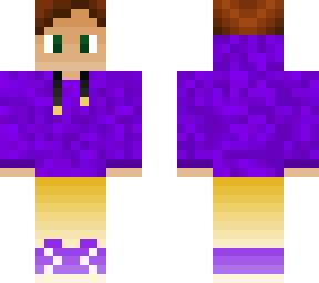 Purple Hoodie | Minecraft Skin