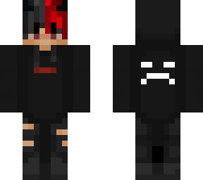 Red and Black Devil Boy | Minecraft Skin