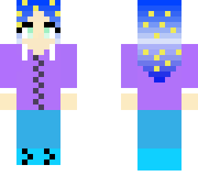 starry night sky | Minecraft Skin