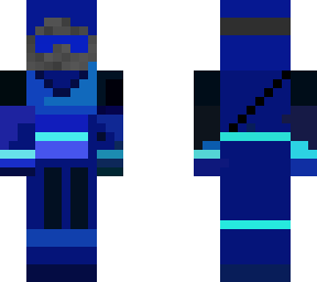 Atlantean military guard 2 | Minecraft Skin