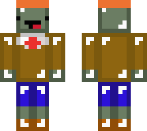 ConeHead Zombie Skeppy | Minecraft Skin