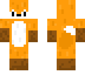 cute fox improved (edit) | Minecraft Skin