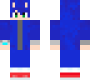 sonic human | Minecraft Skins