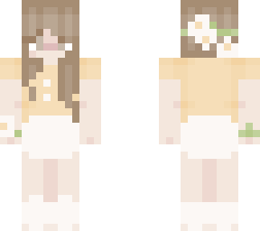 My version of Summer QT | Minecraft Skin