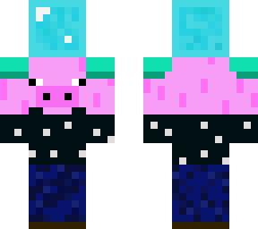Diamond Pig | Minecraft Skins