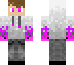 purple fire | Minecraft Skin