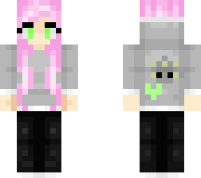Silverfish gang girl #2 | Minecraft Skin