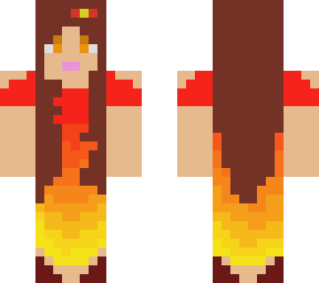 amber from elemental | Minecraft Skins
